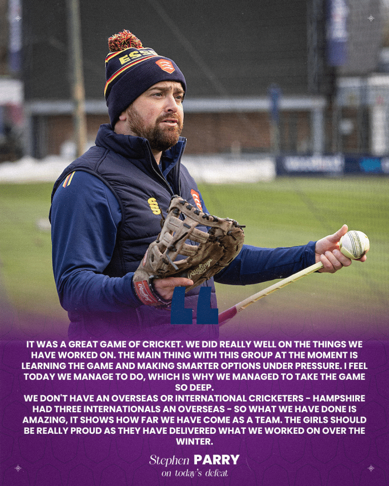 Match Report: Hampshire Women v Essex Women - Essex Cricket